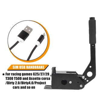 RASTP USB SIM Racing PC Handbrake for Logitech G29 G27 G925 T300 T500