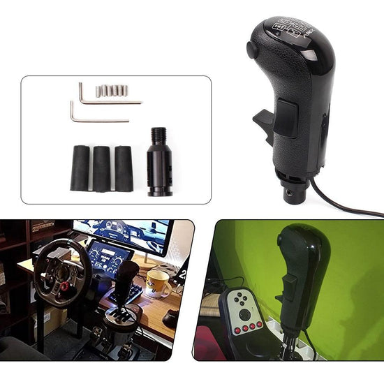 RASTP USB American Truck Simulator Shifter High Low Gear Shifter Knob